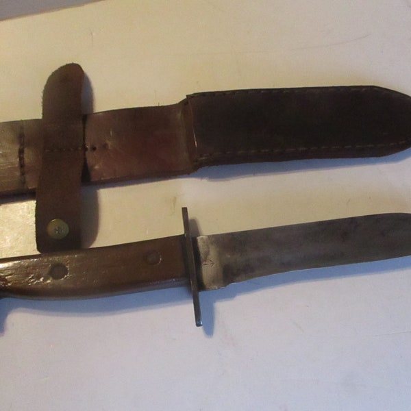 Vintage Military Issued Knife - Etsy