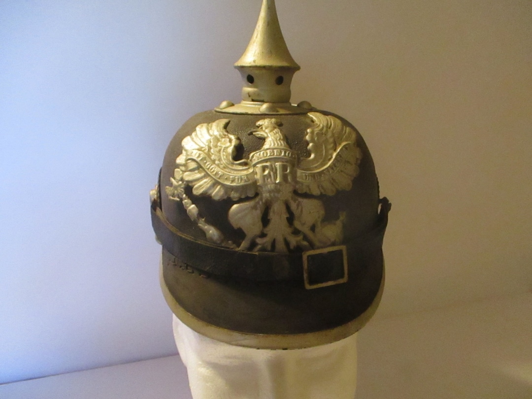Prussian/imperial Germ. Enlisted Ranks Picklehaube Helmet. Circa 1890's ...