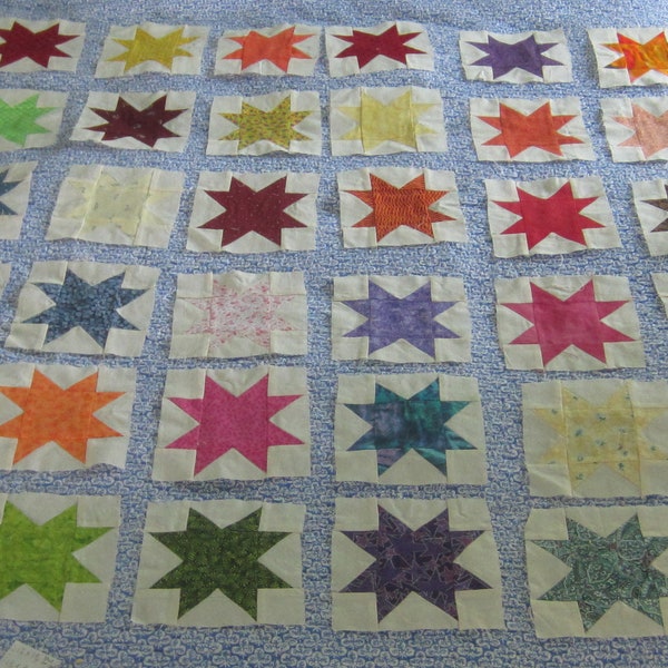 Star Quilt Block - Etsy
