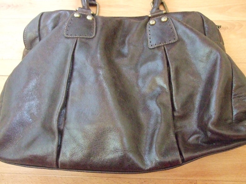 Ferchi Bag Quality Large Genuine Leather Designer Handbag | Etsy