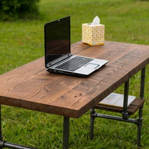 Desk , Computer Desk, Barn Wood Table, Home Office, Rustic Barnwood ...
