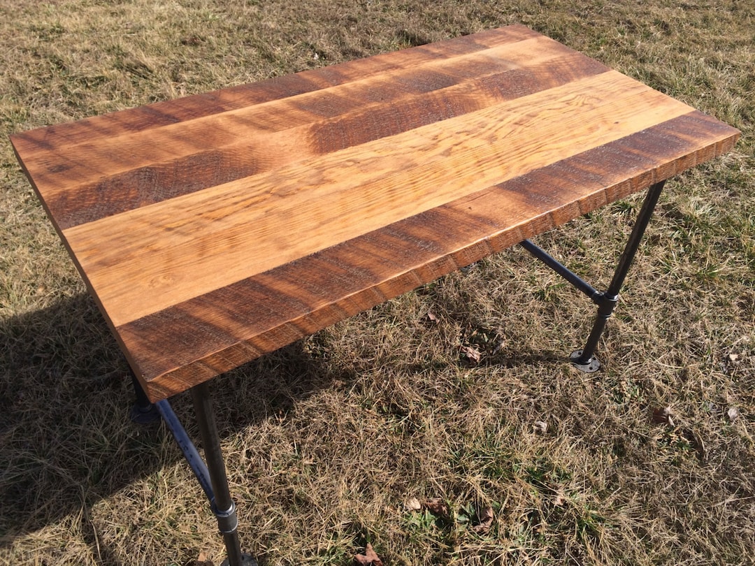 Desk, Computer Desk, Computer Table, Barn Wood Table, Reclaimed Wood ...