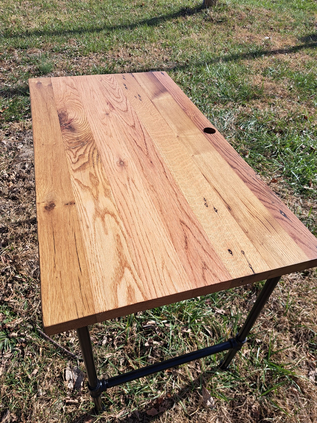 Handcrafted Barnwood Desk , Computer Desk, Barn Wood Table - Perfect ...