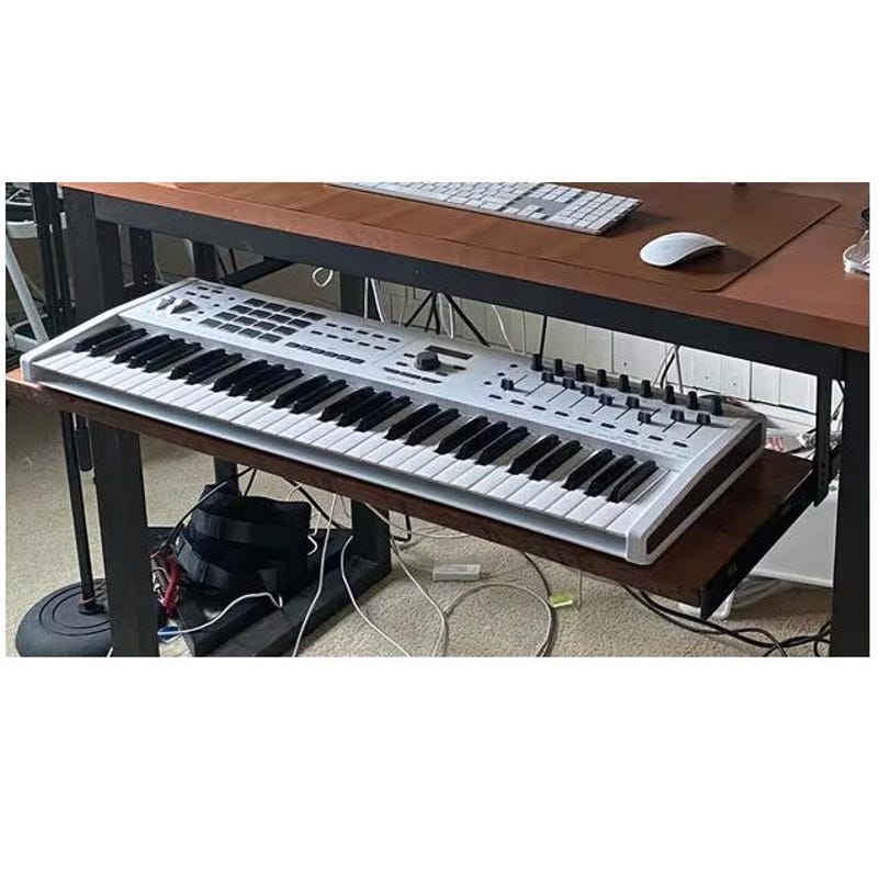 Studio Desk With Keyboard Tray - Etsy