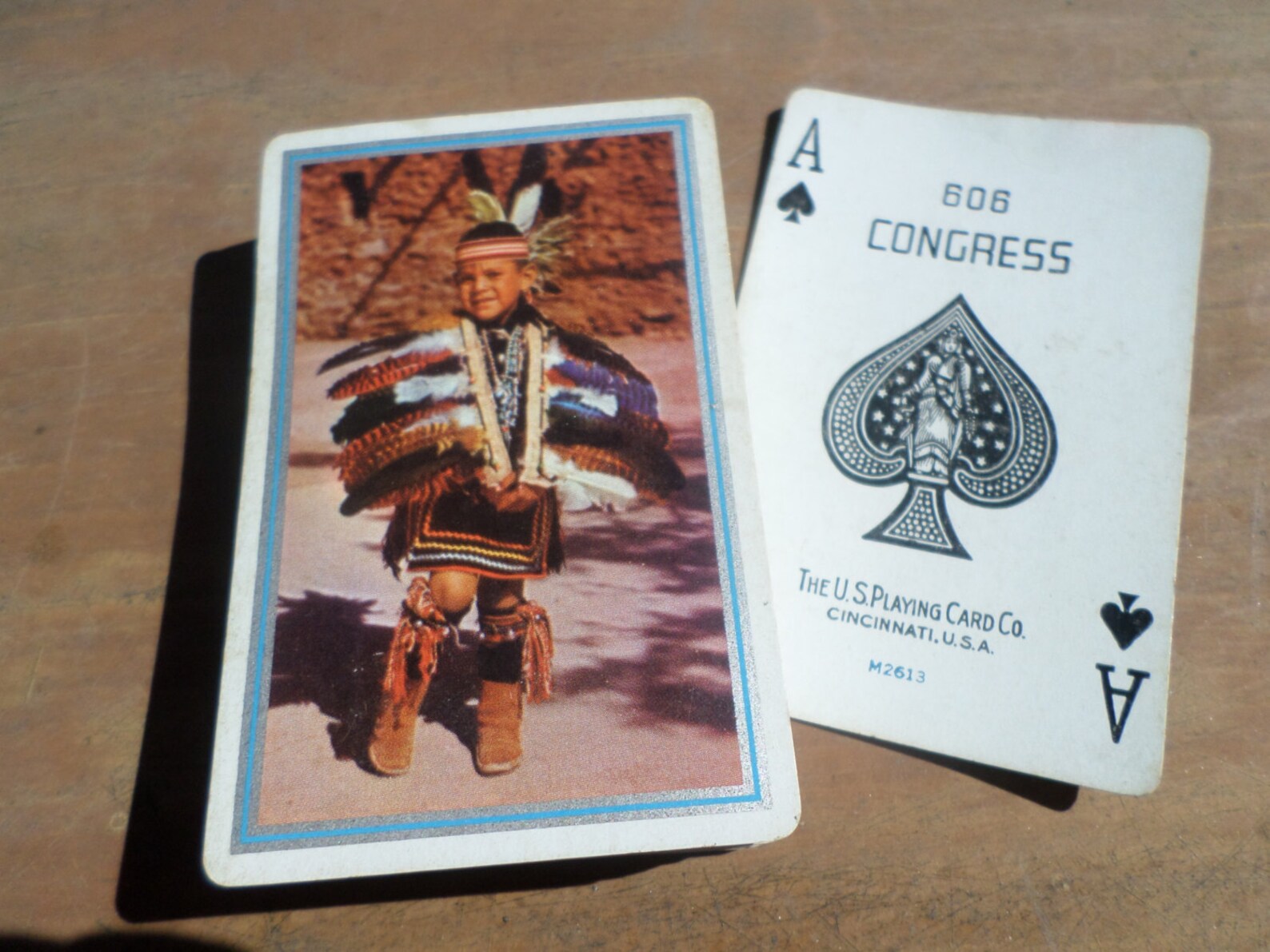 Vintage Deck of Playing Cards ANTIQUE Native American Boy Dancer - Etsy