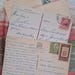 Vintage Lot of Post Cards With Antique Collectible Stamps - Etsy