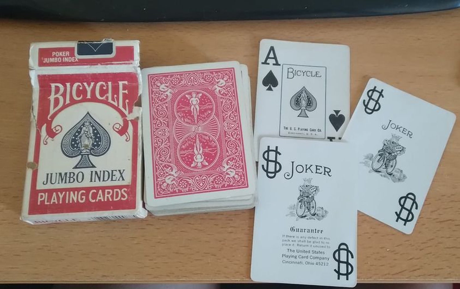 Vintage Deck of BICYCLE JUMBO INDEX Playing Cards - Etsy