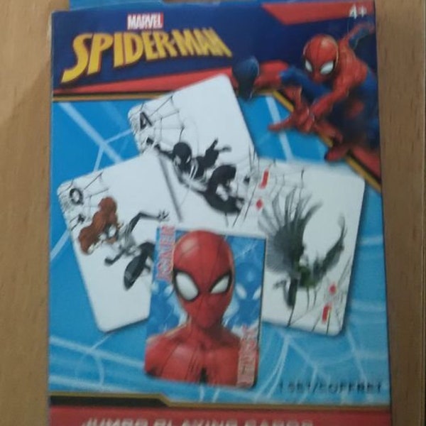 Spider Man Playing Cards - Etsy