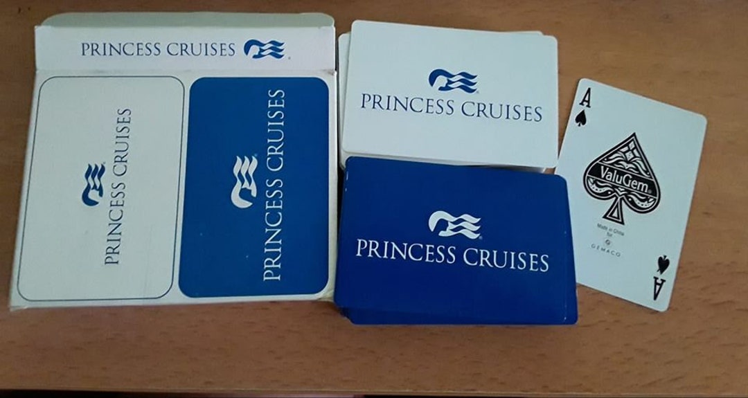 Vintage Double Deck of Playing Cards PRINCESS CRUISES - Etsy