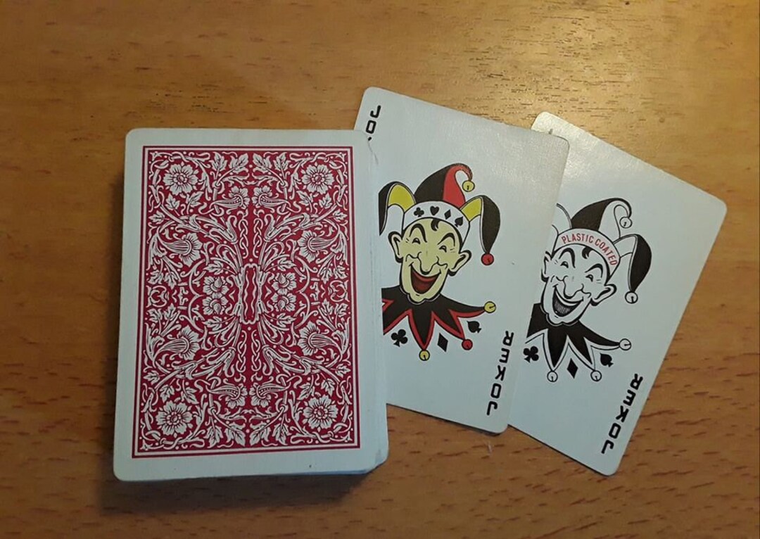 Vintage Deck of POKER Playing Cards - Etsy