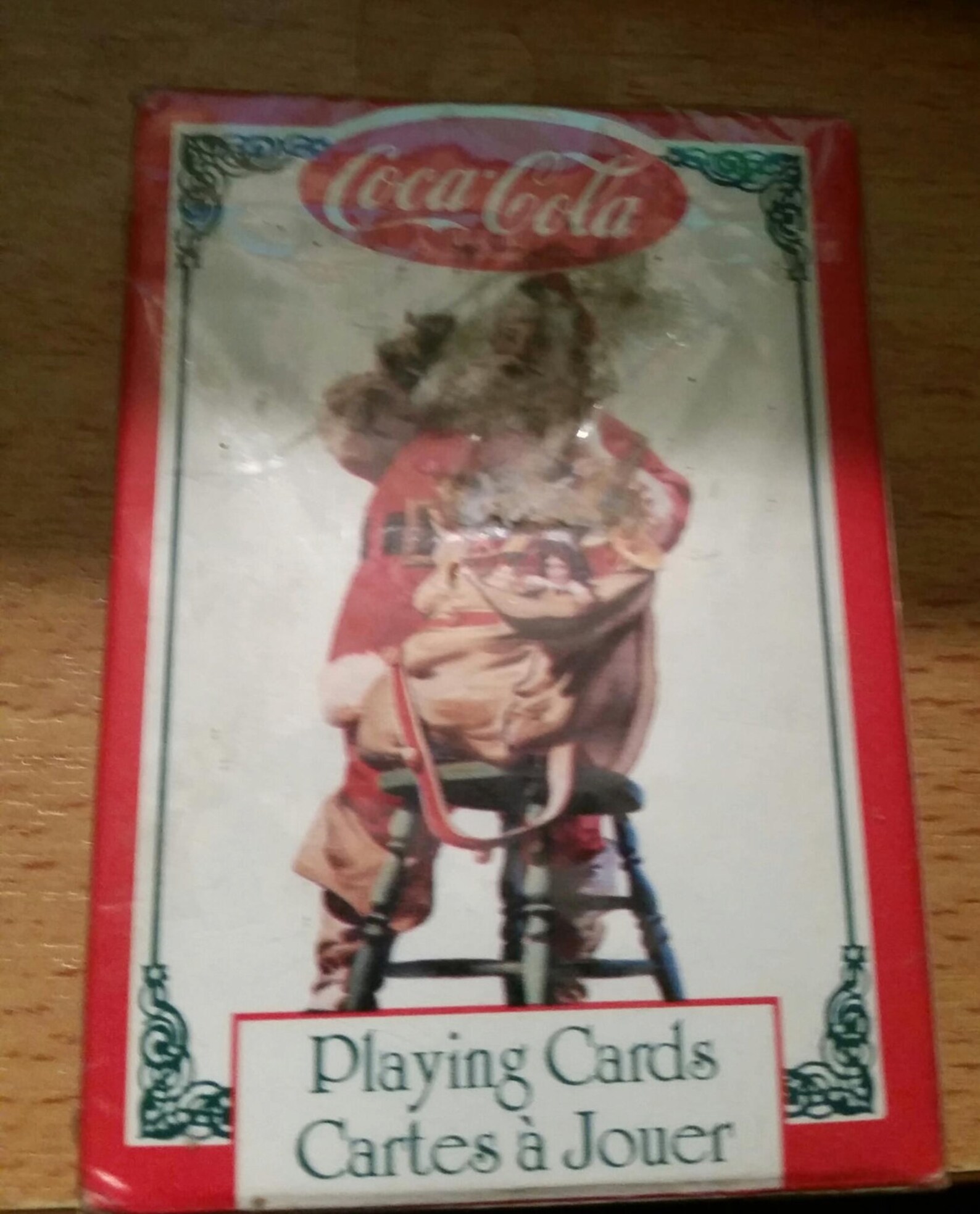 Vintage CHRISTMAS Deck of Coca Cola SANTA CLAUS Playing Cards Sealed in ...
