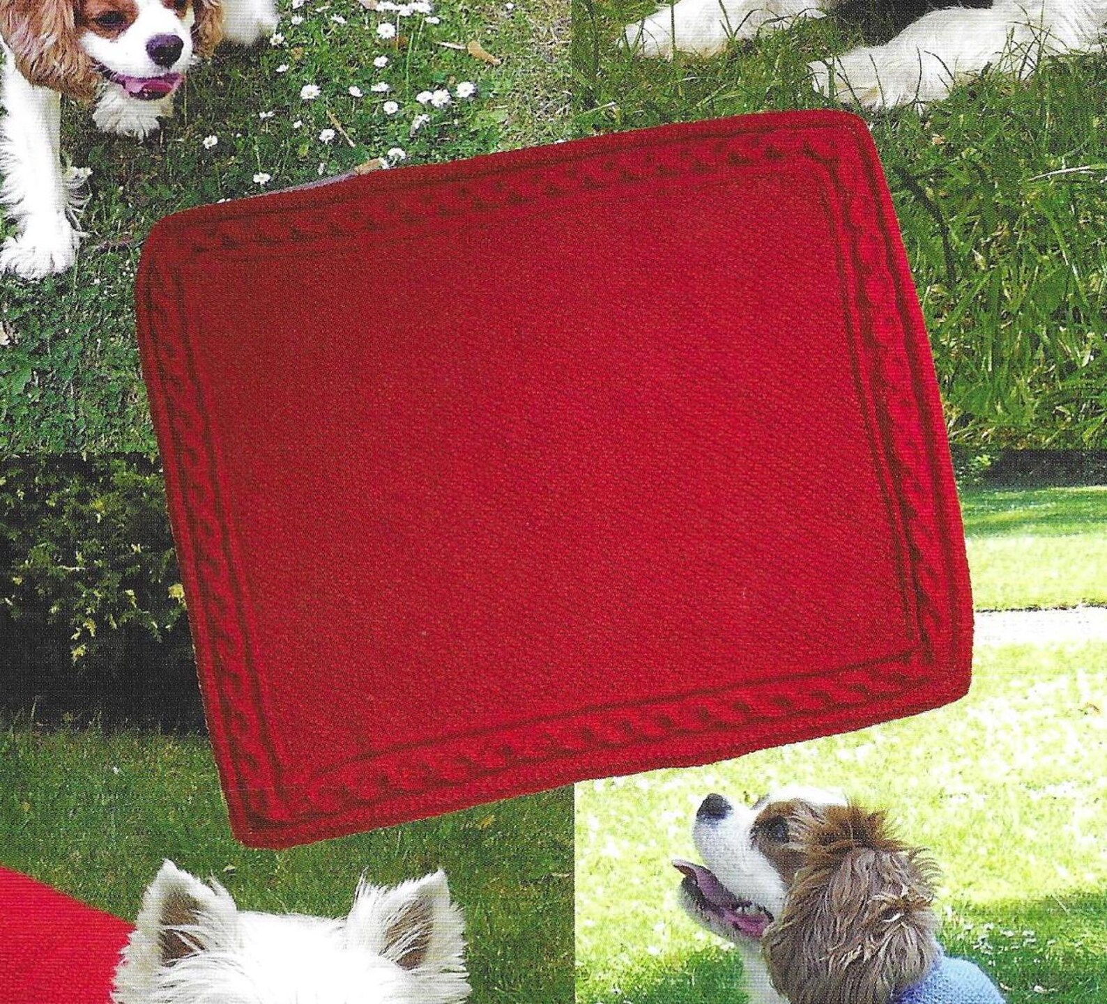Dog Coat & Blanket Knitting Pattern: Cable Knit (PDF Pattern) - Etsy