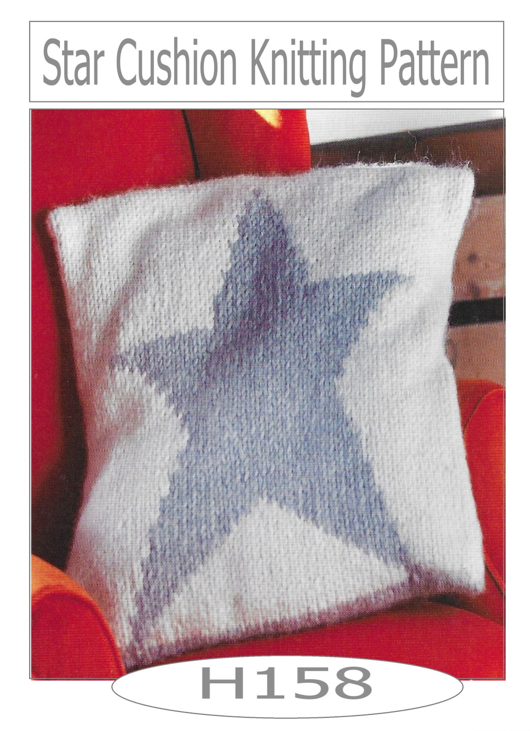 Instant Download - PDF- Beautiful Super Chunky Cushion Knitting Pattern ...
