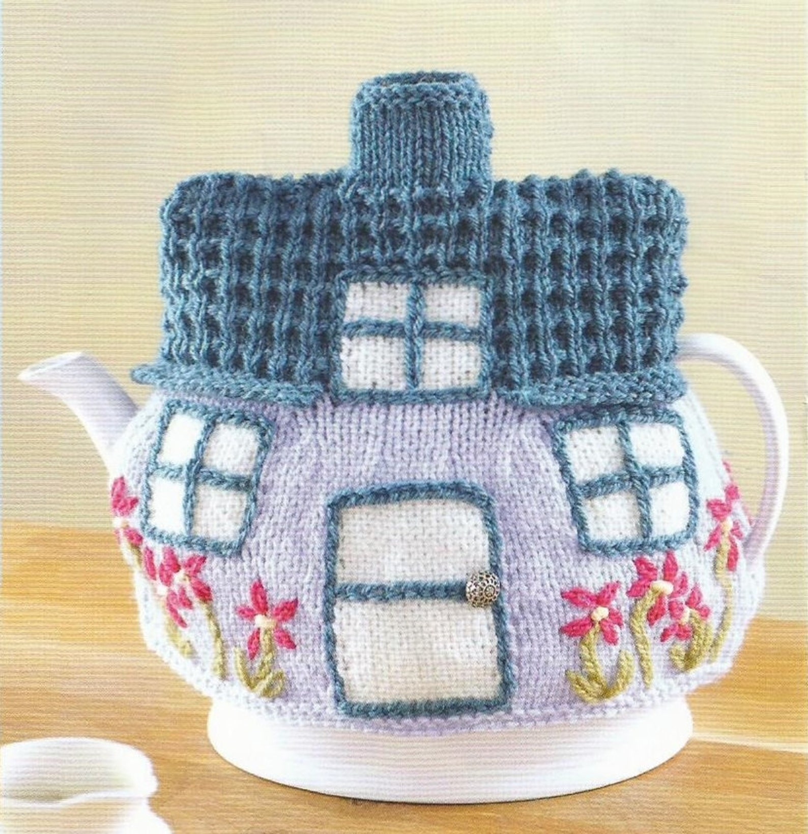 Instant Download PDF Beautiful Tea Pot Cosy Knitting and - Etsy
