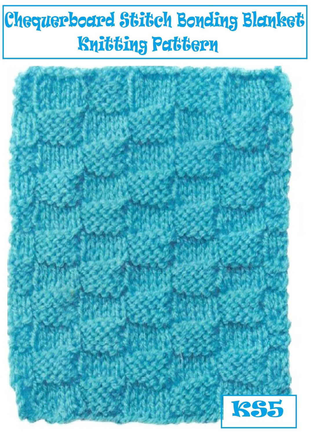Instant Download - PDF- Beautiful Baby Bonding Square Knitting Pattern ...