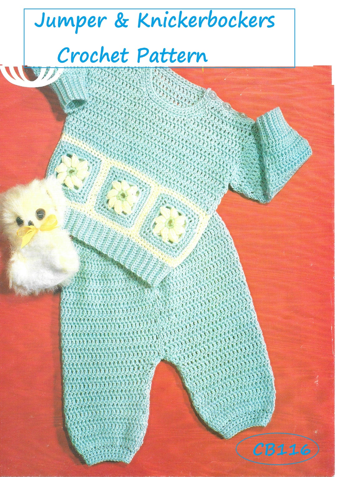 INSTANT DOWNLOAD - PDF - Beautiful Jumper Sweater & Knickerbockers ...