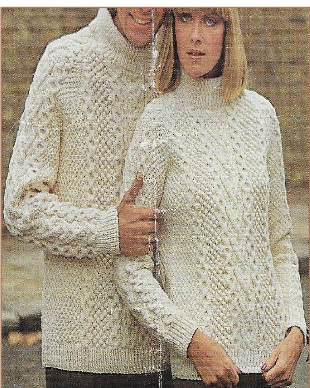 Instant Download - PDF- Beautiful Jumper Knitting Pattern (K196) - Etsy