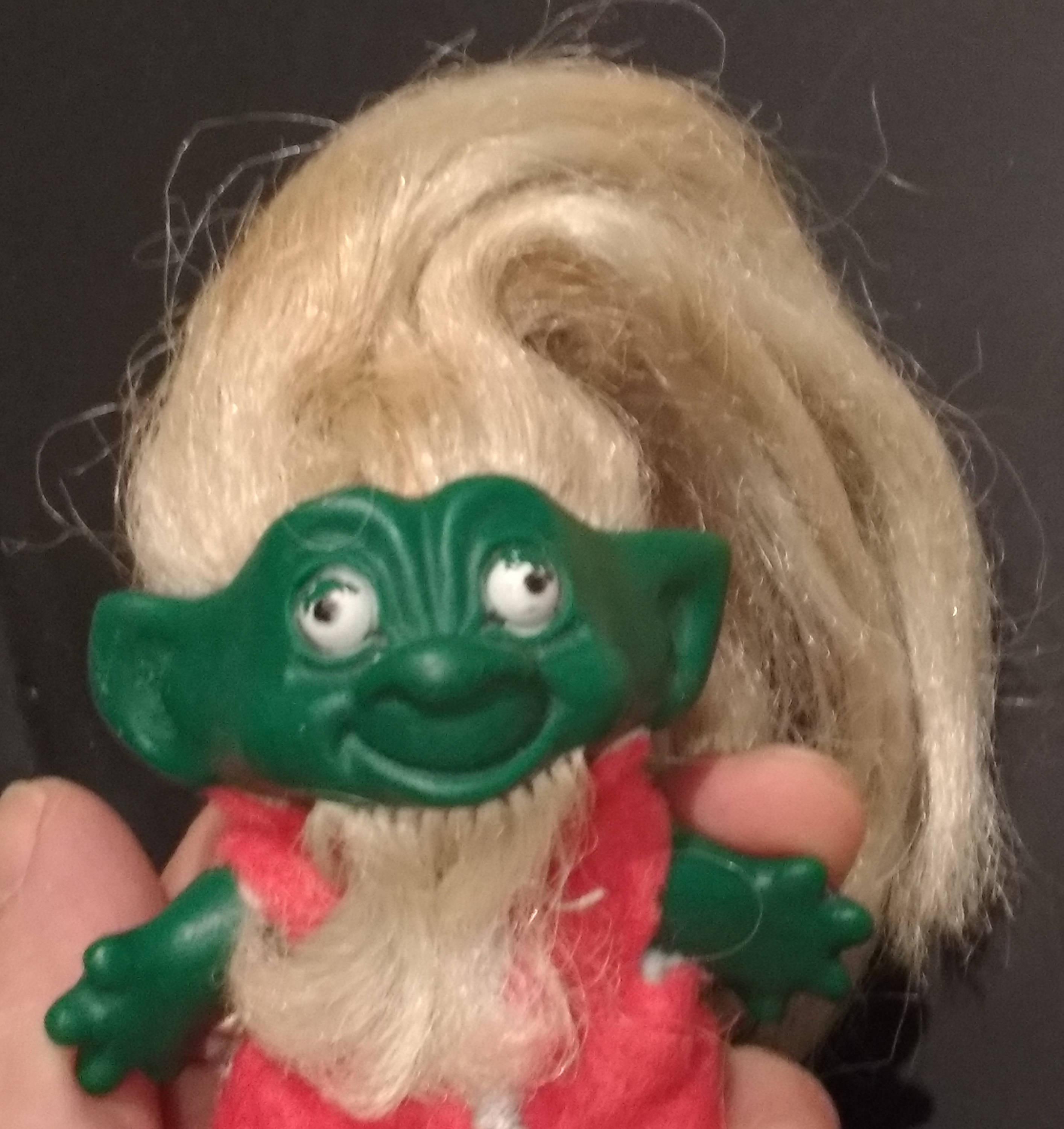 Vintage Original 1960s RARE Green Bearded Troll Doll Original | Etsy
