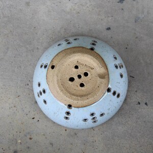 Pottery Berry Bowl/colander Wheel Thrown Stoneware | Etsy