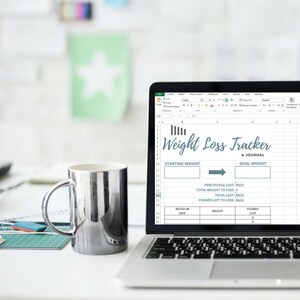 Weight Loss Tracker Diet Tracker Food Diary Goal Planner Food Journal ...