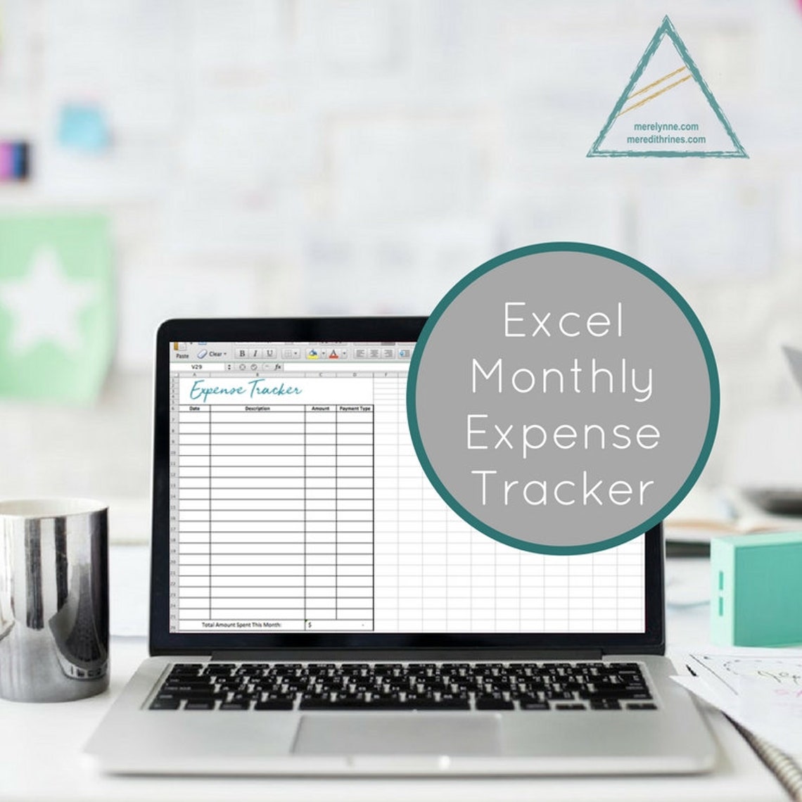 Expense Tracker Excel Spreadsheet | Expense Tracker | Bill Tracker ...
