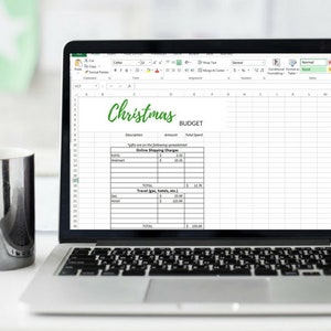Holiday Budget Planner Christmas Budget Excel Spreadsheet Thanksgiving ...