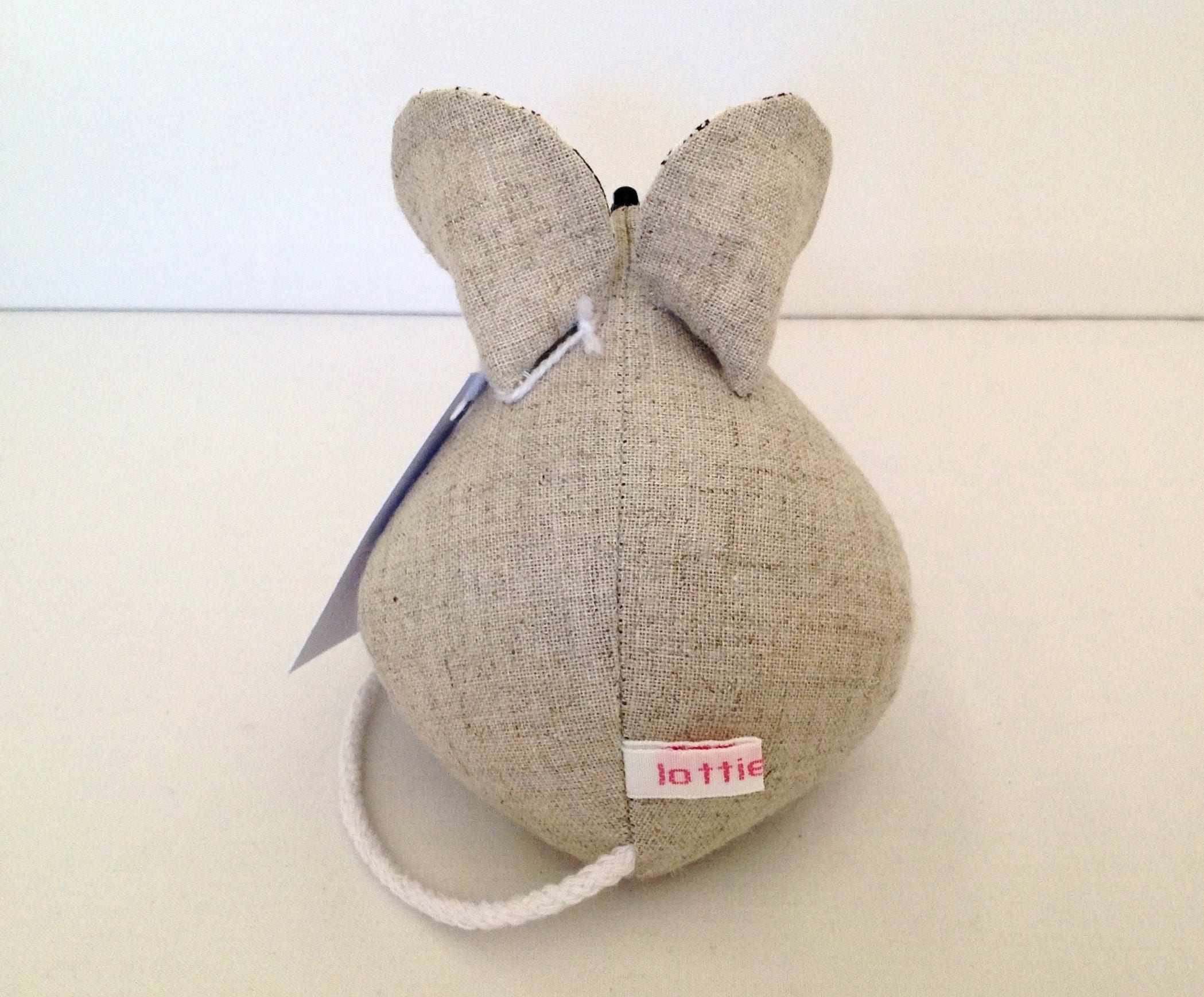 Basil Mouse Paperweight Fabric Ornament Personalised Gift | Etsy