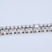 18kt White Gold Diamond Double Line Bracelet Has Matching - Etsy