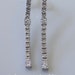 18kt White Gold Diamond Double Line Bracelet Has Matching - Etsy