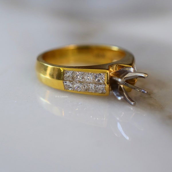 Invisible Setting - Etsy