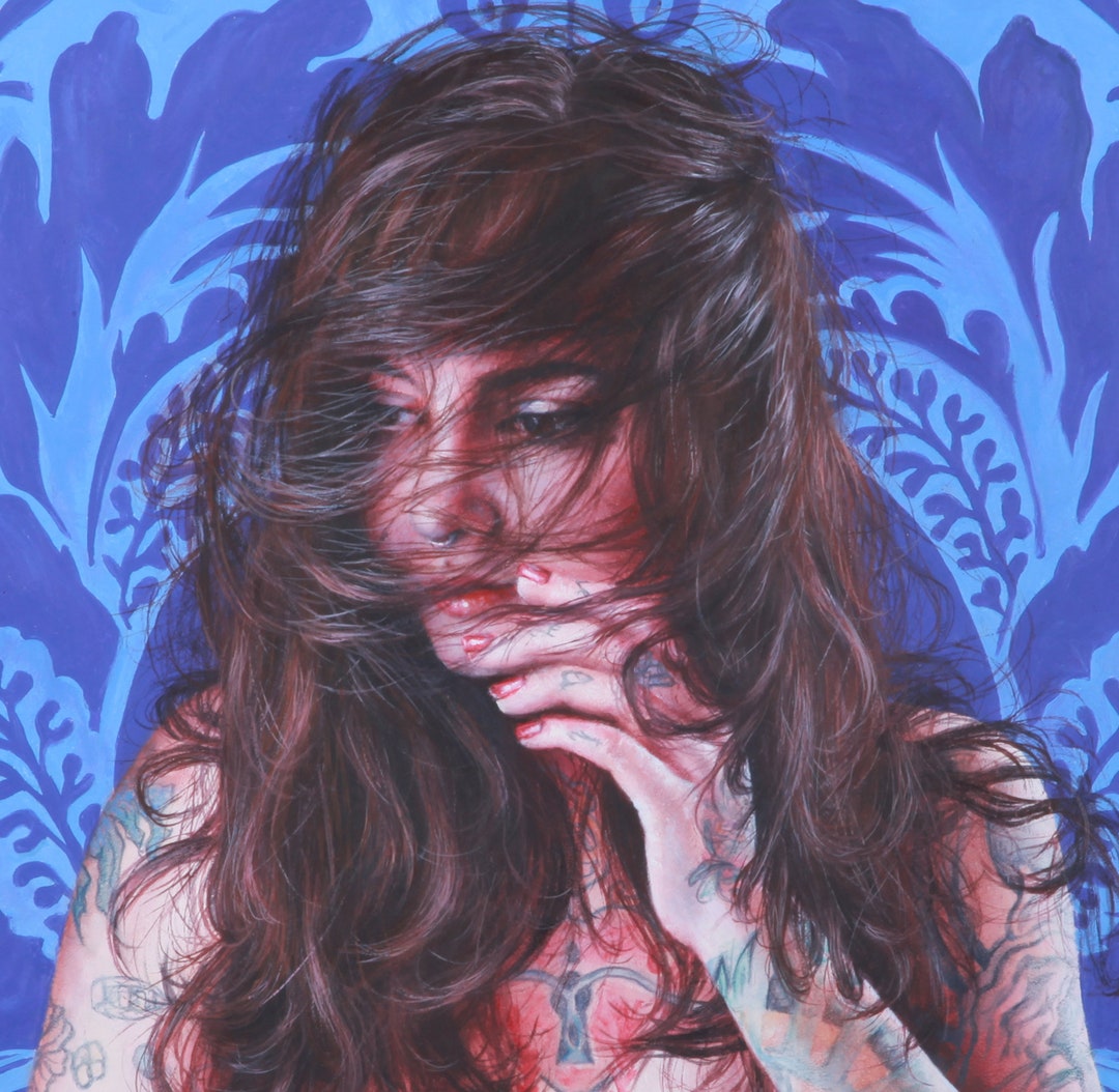 Mature Content Hair Limited Edition 25 Signed Wall Art Fine Print Of