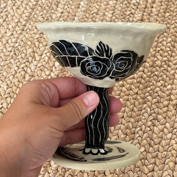 Ceramic Chalice - Etsy