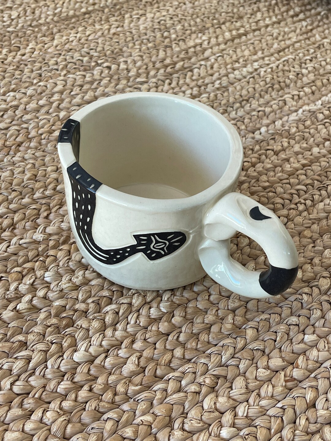 Snake Ceramic Mug Snake Spirit Mug Burnt Thistle Ceramics 10 Oz Mug - Etsy