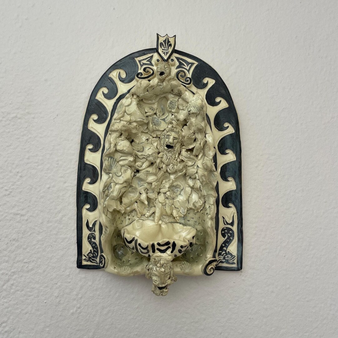 Italian Renaissance Grotto Wall Altar -ceramic Grotto Wall Altar ...