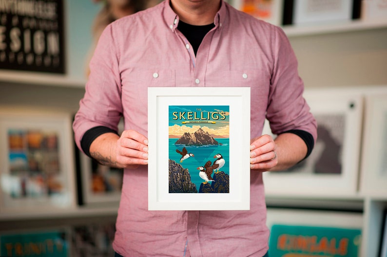 The Skelligs, Nature's Pinnacle - Etsy