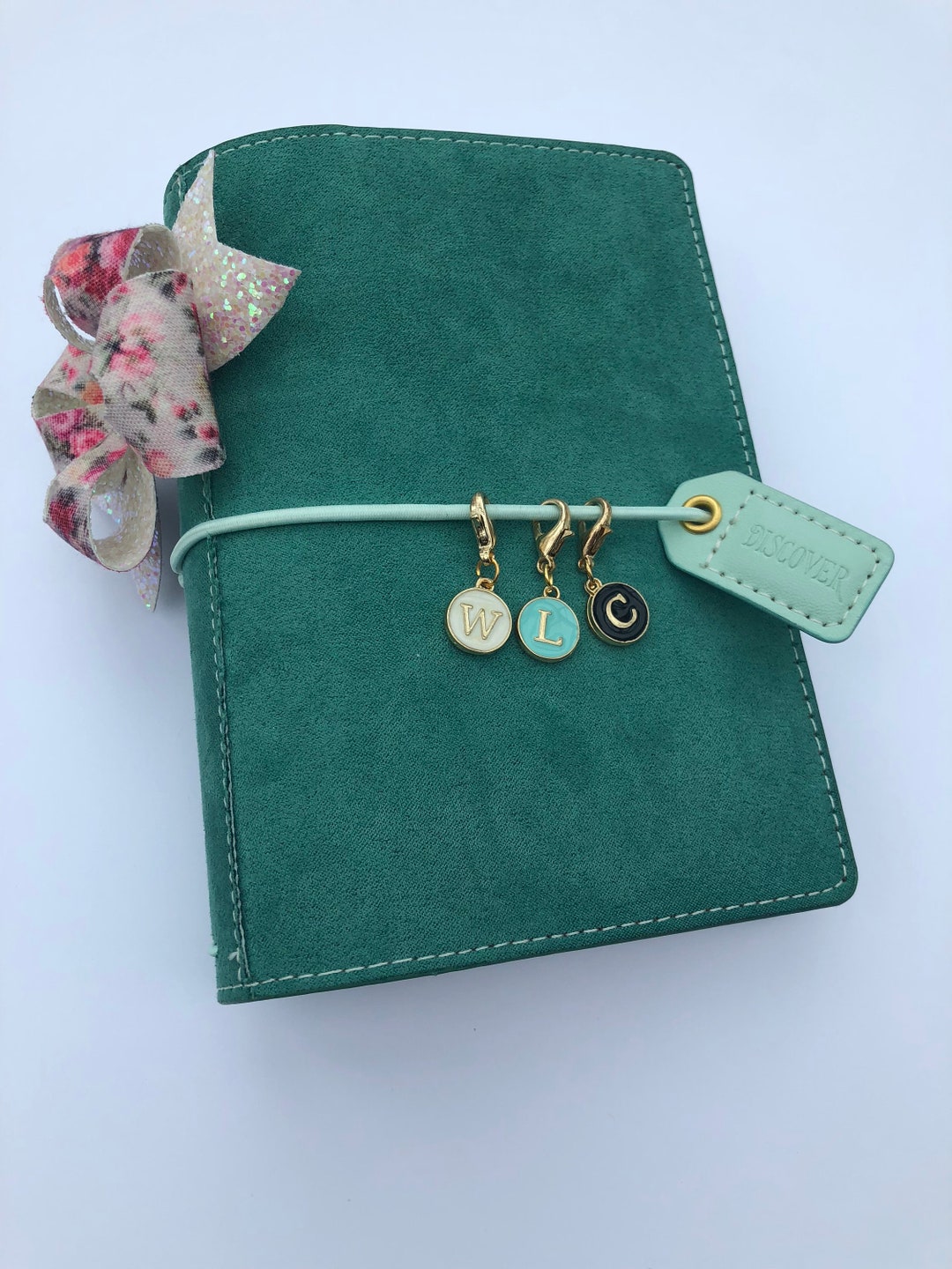 Planner Charms - Planner Accessories - Cute Charms -monogram - Initial ...