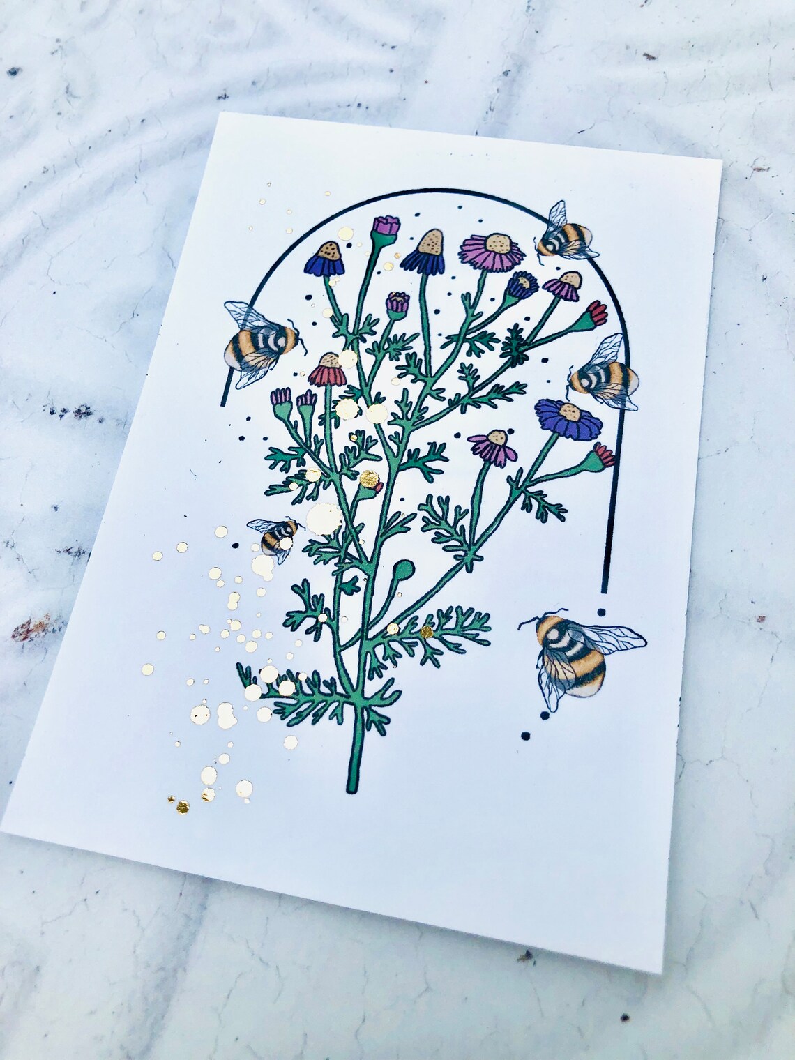 Bees Planner Dashboard Set Planner Deco Foiled Dashboards - Etsy