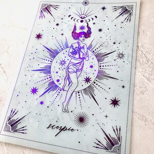 Astrology Star Signs Zodiac Signs Foil Planner Dashboard Happy Planner ...