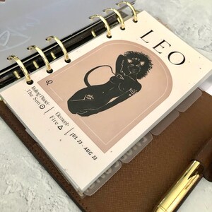 Star Sign Dashboard, Zodiac Sign Planner Dashboard - Etsy UK