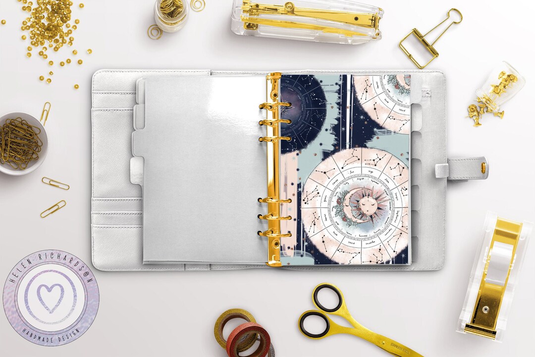 Star Signs, Constellation, Zodiac Planner Dashboard - Etsy