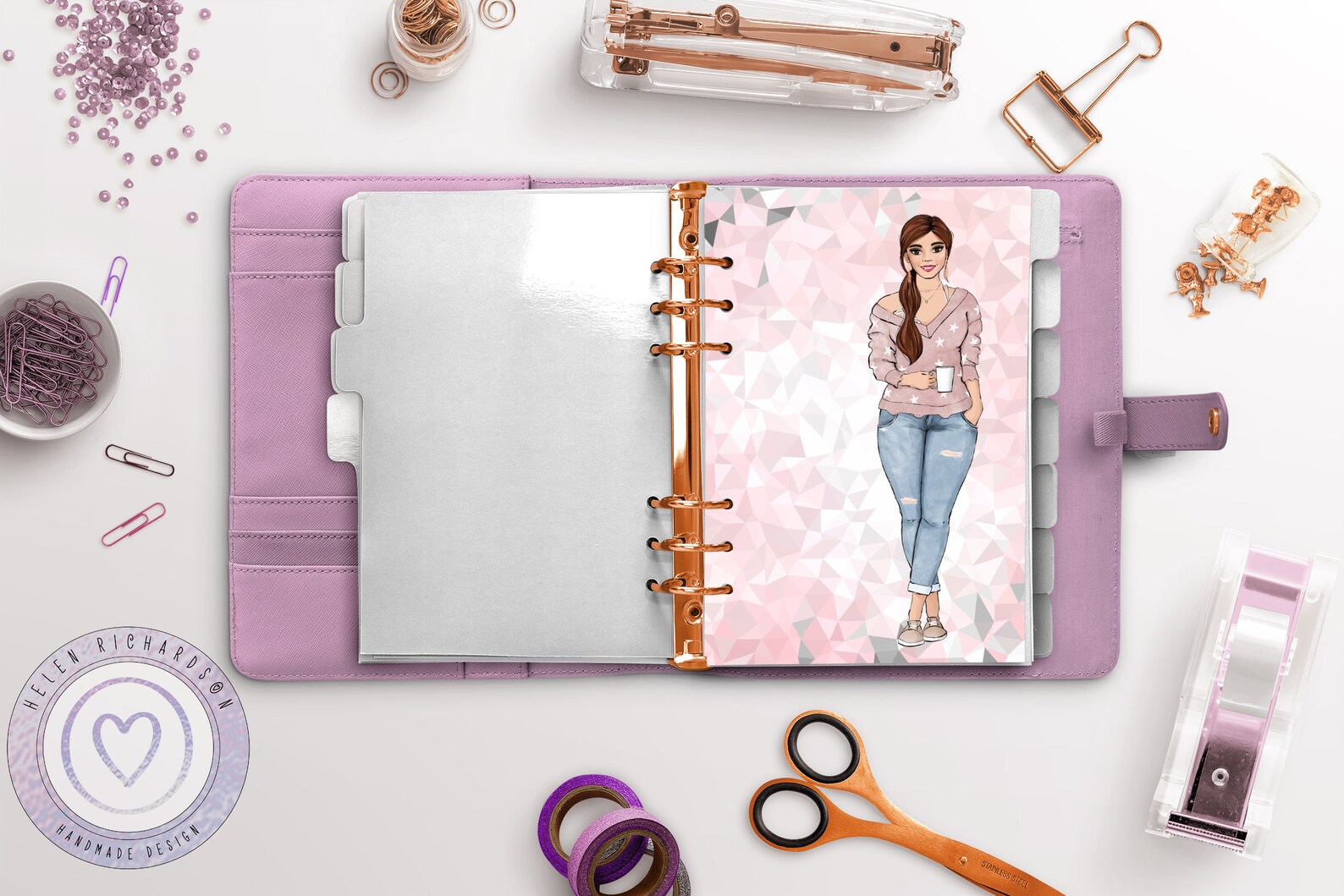 Planner Girl Planner Dashboard - Etsy