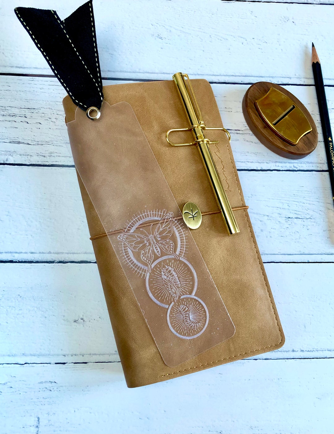 Etched Bookmark - Page Marker - Planner Marker - Metamorphosis ...