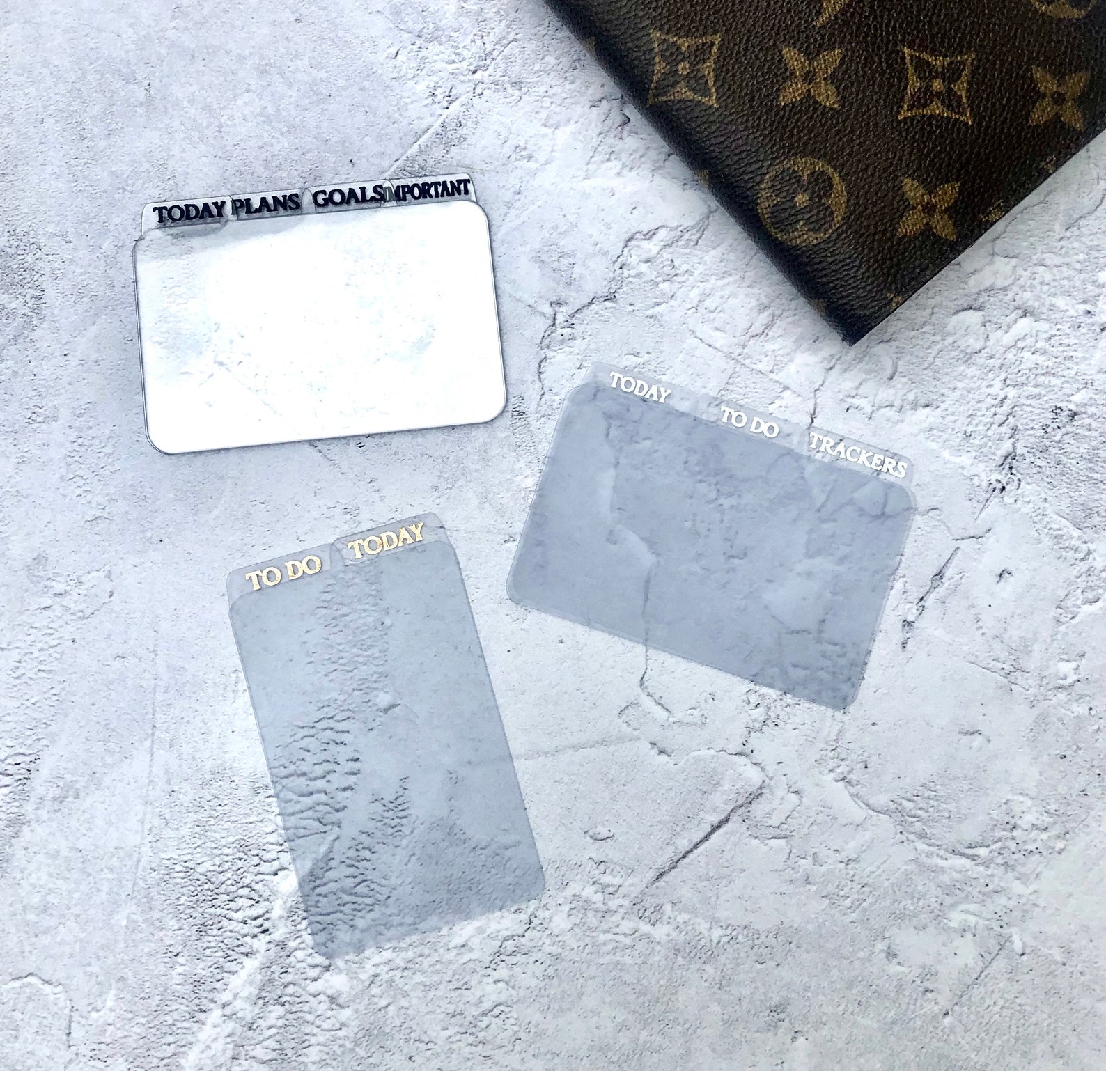 Personalised Planner Task Cards 3 Tab Task Cards 4 Tab Task - Etsy