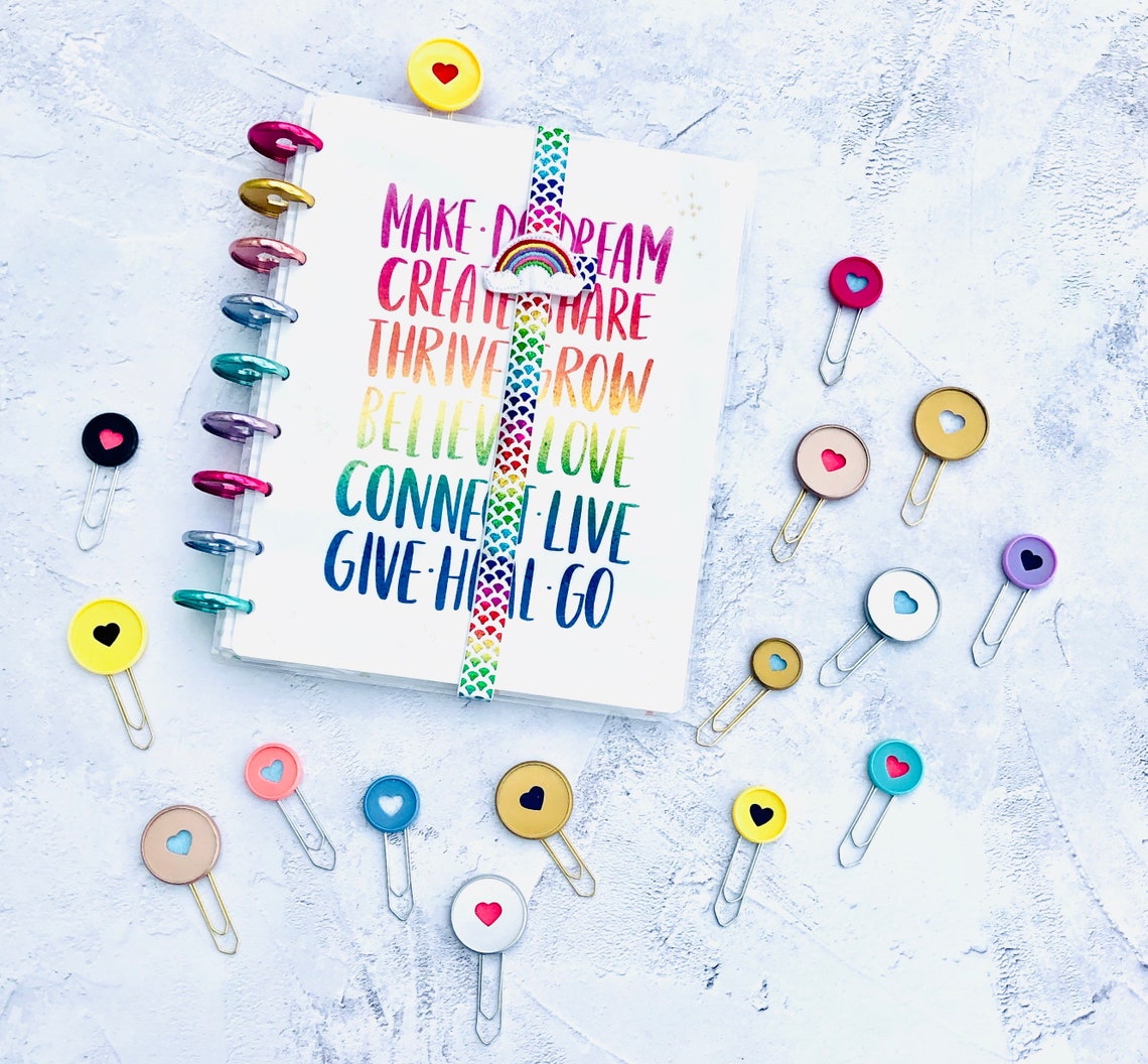 Happy Planner Disc Planner Clip Classic Disc Clip Planner - Etsy UK
