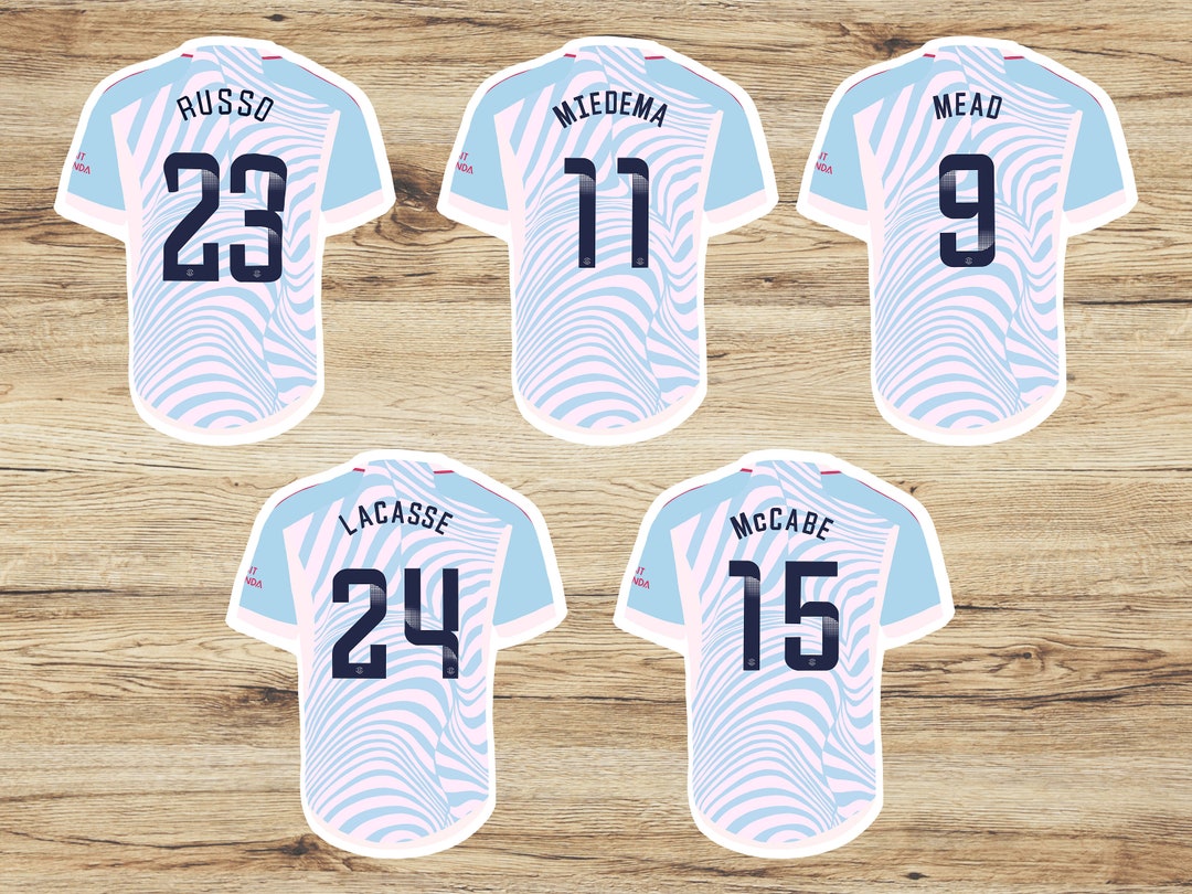 Vinyl Printed Stickers, Beth Mead, Miedema, Mccabe, Russo, Lacasse ...