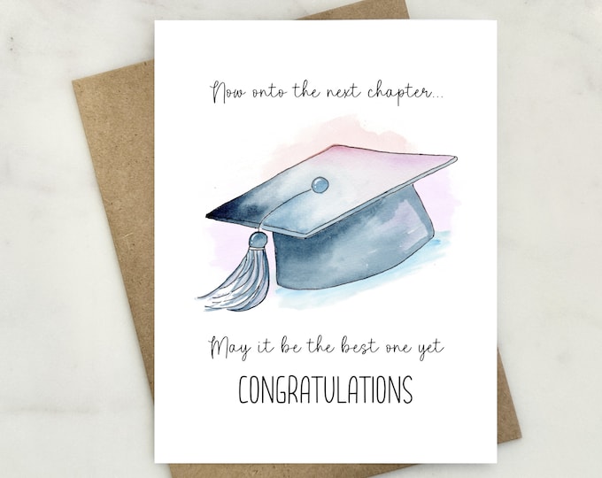 Congratulations Greeting Card Graduation - Etsy