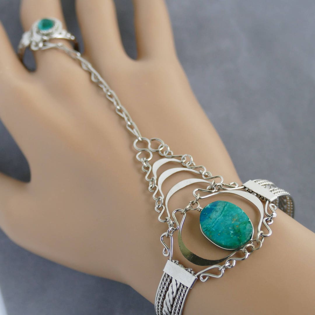 Bracelet Ring Hand Chain Ring Bracelet Bracelet Hand Jewelry - Etsy