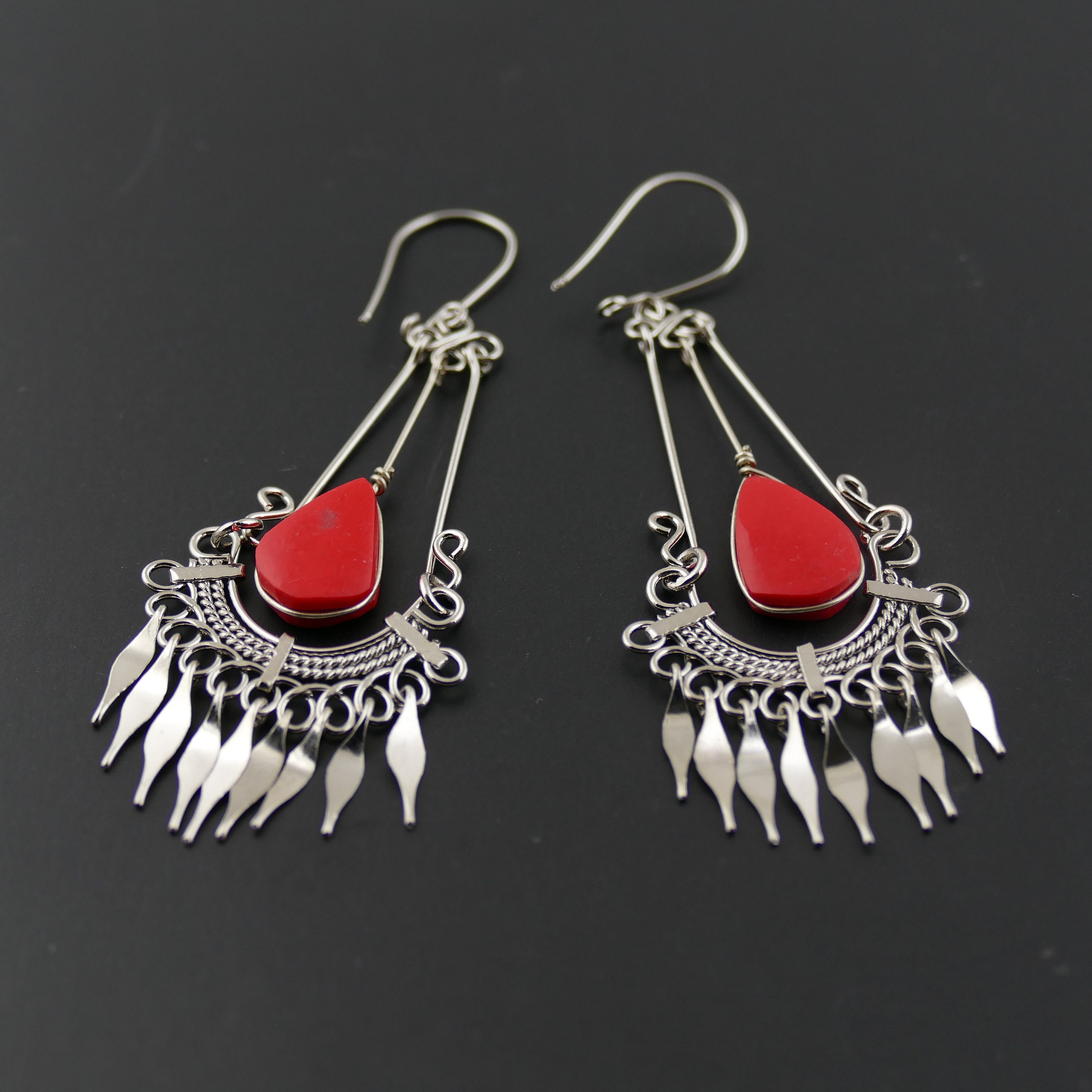 Bohemian Earrings boho earrings handmade earrings dangle | Etsy