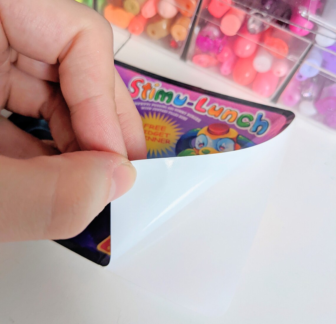 STIMU-LUNCH Vinyl Sticker by Danneroni - Etsy