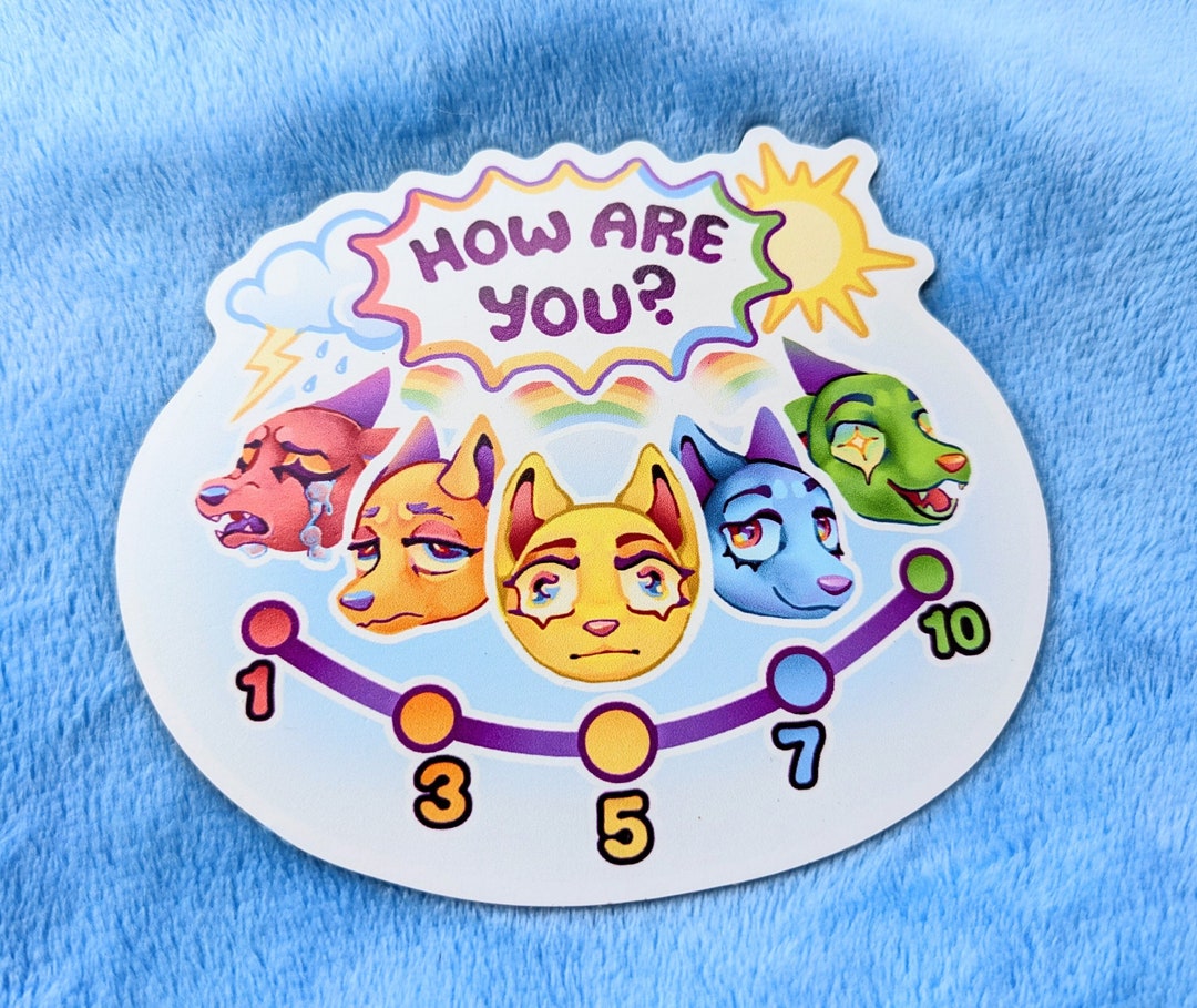 MOOD SCALE Magnet by Danneroni - Etsy